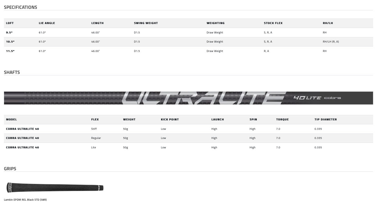 Cobra Air X 2.0 Offset Driver | Golf Gear Direct