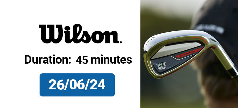 Wilson Fitting Demo Day | Golf Gear Direct