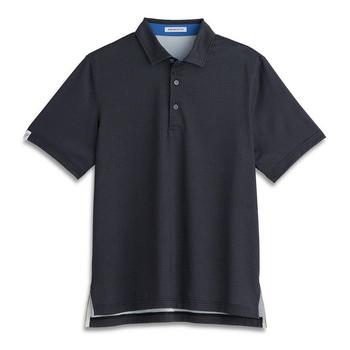 Ashworth Micro Dot Golf Polo - Black | Golf Gear Direct