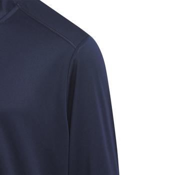 adidas Junior Solid Golf Midlayer - Collegiate Navy | Golf Gear Direct