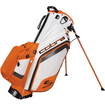 Cobra Golf Bio Stand Bag – White-vibrant Orange | Shufflecat