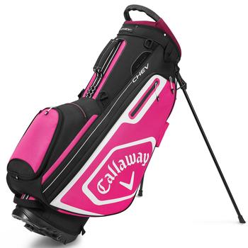 Callaway Chev Golf Stand Bag 2020 - Black/Pink/White