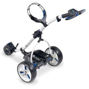 Motocaddy S3 Pro Electric Golf Trolley Alpine 18 Hole Lead Acid Battery ...
