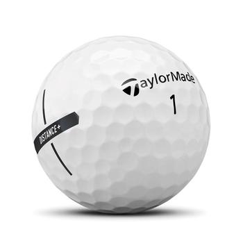 TaylorMade Distance Plus Golf Balls - White | Golf Gear Direct