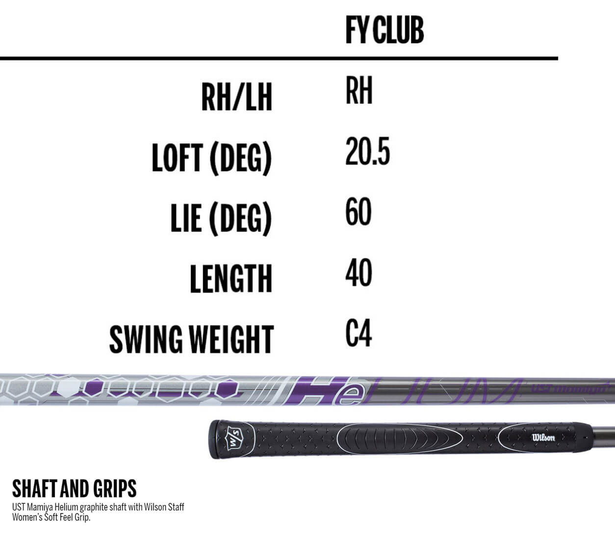 Wilson Staff Launch Pad Ladies Fybrid Club